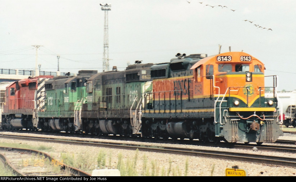 BNSF 6143 East